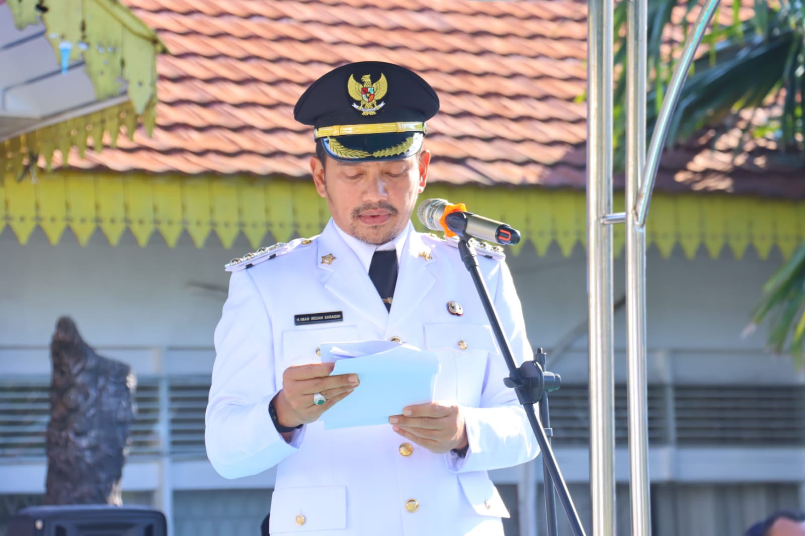 Pimpin Upacara Peringatan Hari OTDA 2025, Wali Kota Tebing Tinggi ...